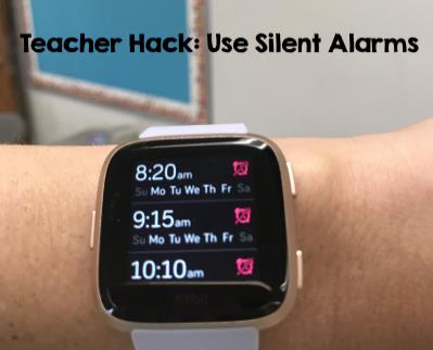 Time Management: Using Your Fitbit in the Classroom - 8th Grade Math ...